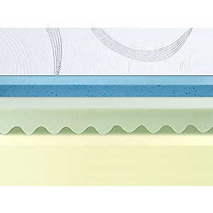 Sleeplace SVC07FM02F Mattress, 7 Inch, White