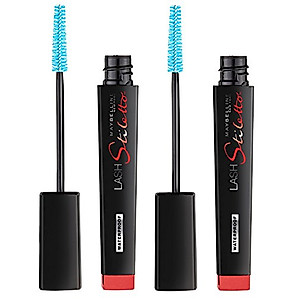 Maybelline New York Lash Stiletto Ultimate Length Waterproof Mascara Makeup, Very Black, 2 Count