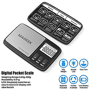 MAXUS Shipping Scale 440lb, Digital Postage Scale for Packages Luggage with Hold and Tare Funtion