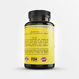 Pure By Nature Bee Pollen Supplement with Propolis & Royal Jelly for Immune Support, Antioxidant Properties, 120 Non-GMO Vegetarian Capsules