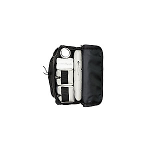 RAINS Trail Mountaineer Bag - Waterproof, Unisex, Sporty Rucksack for Work, higher education, Travel (Black)