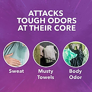 OxiClean Odor Blasters Odor and Stain Remover Laundry Booster Liquid, 50 fl oz 3-Pack