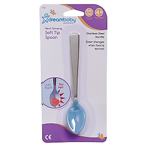 Dreambaby Heat Sensing, Color Changing Soft Tip Spoon