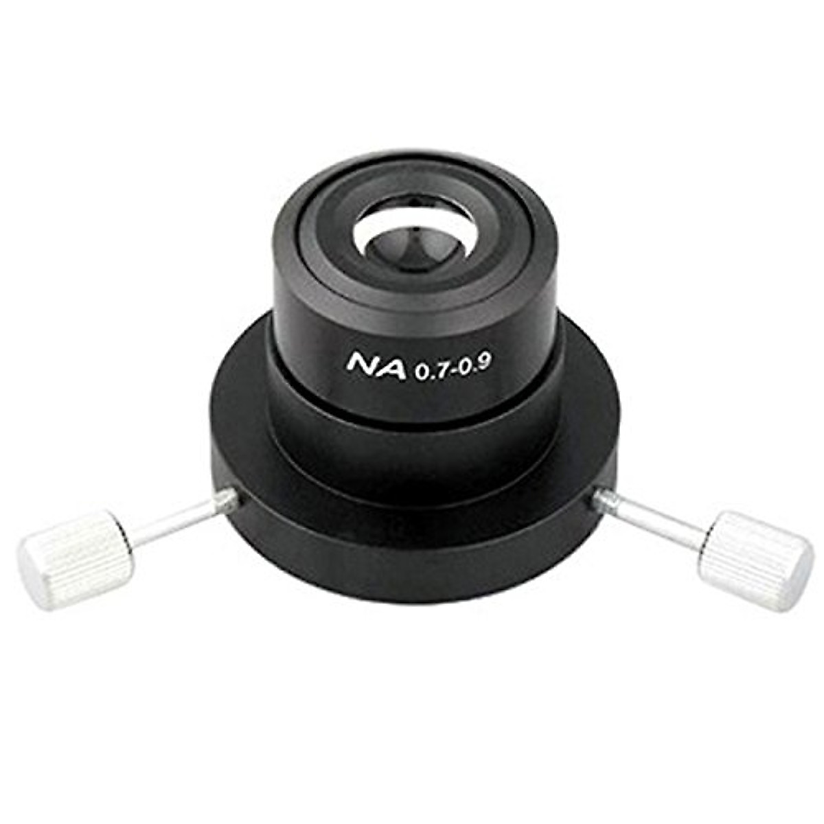 AmScope T490A-DK Compound Trinocular Microscope, WF10x and WF16x Eyepieces, 40X-1600X Magnification, Brightfield/Darkfield, Halogen Illumination, Abbe Condenser, Double-Layer Mechanical Stage, Sliding Head, High-Resolution Optics