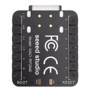 Seeed Studio XIAO RP2040 Pre-Soldered with USB to USB-C Cable - Supports C, Arduino, MicroPython and CircuitPython