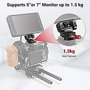 SMALLRIG Field Monitor Holder Mount with Quick Release NATO Clamp - 2100