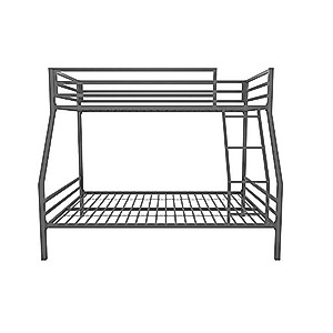 Novogratz 4146429N Maxwell Metal Bunk Bed, Twin over Full