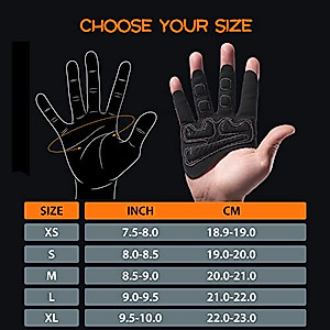 SueStar Partial Weight Lifting Gloves, 3/4 Finger Workout Gloves for Men Women, Full Palm Protection & Silicone Grip Gym Gloves for Weightlifting Exercise Fitness Smartwatch Friendly (Black, Small)