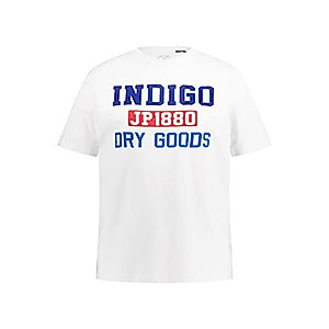 JP 1880 Menswear Big & Tall Plus Size L-8XL Short Pajama Set snow white X-Large 813781200