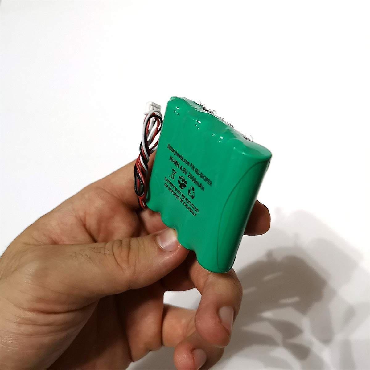 6033510 552096 OM11484 Chatillon Force DFE Series 4.8v 2000mAh Ni-MH Battery Pack Replacement Batteryhawk, LLC