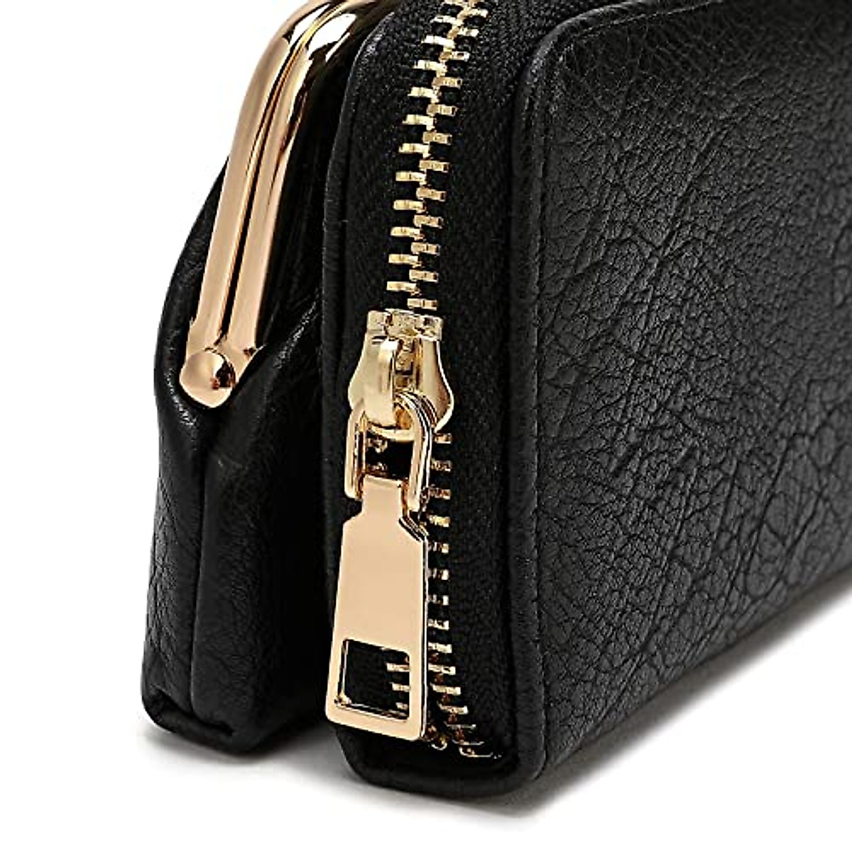 2 in 1 Change Purse Wallet,Credit Card Holder with Cion Purse for Women,Cute Pouch for Gril with Blocking Case, Minimalist Design with Zipper Clasp for Bag or Drawer Organize…