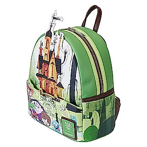 Loungefly Cartoon Network Foster's Home For Imaginary Friends House Mini Backpack Womens Double Strap Shoulder Bag Purse