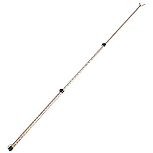 STOBOK 1pc Extendable Clothesline Closet Rod Extender Hanging Closet Pole with Hook Garment Retriever Telescoping Clothing Hanger Clothing Hook Pole for Closet Shelf Ceiling Gold Clothing Hanger