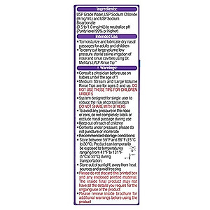 NeilMed NasaMist All in One Multi Purpose Saline Spray, 6.3 Fl Oz