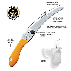 Silky Professional Series PocketBoy Curved Blade Folding Saw 170mm Large Teeth (726-17)