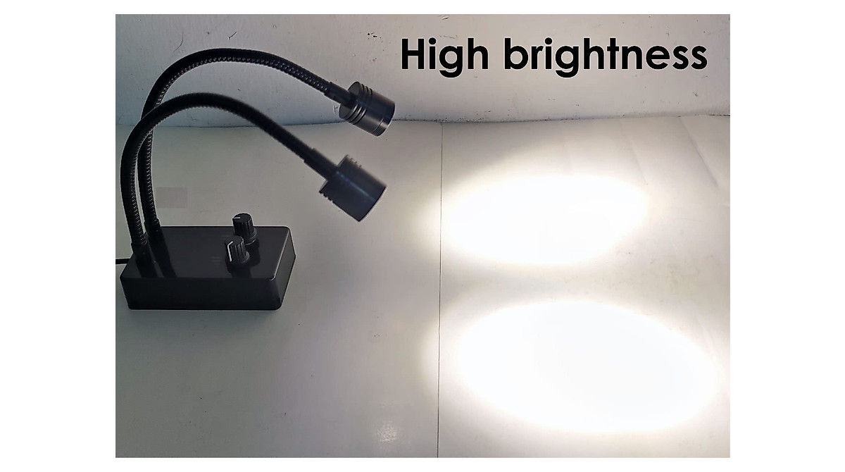 Spotlight Microscope Light Source - USB Gooseneck LED