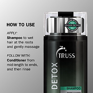 TRUSS Vegan Detox Shampoo 10.14oz