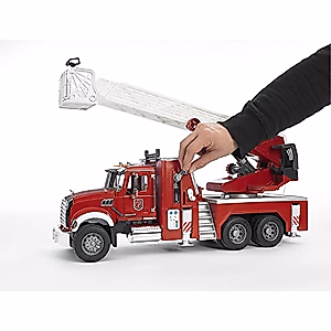 Bruder Mack Granite Fire Engine with Water Pump