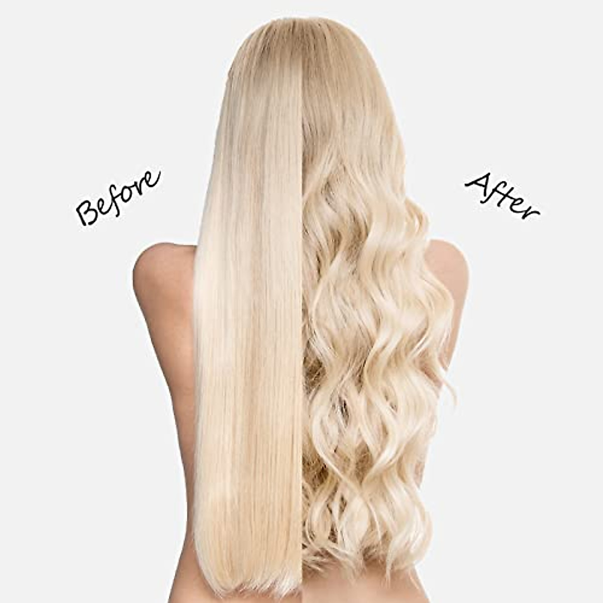 Heatless Curling Rod Headband, IENIN No Heat Curlers Hair Rollers to Sleep in Curl Ribbon with Scrunchies Hair Clips Overnight Hair Curlers for Women Long Hair Styling Tools(Leopard)