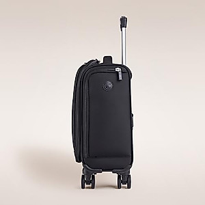 Verage Underseat Carry On Luggage with Spinner Wheels Small Suitcase Softside Lightweight Travel Bag Suitcase for Airlines, Men Women, Pilots and Crew