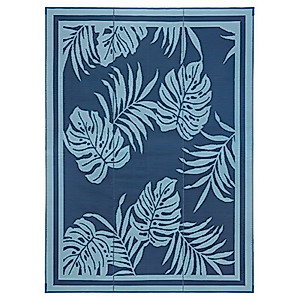 Faulkner Deluxe 48932 Multi-Purpose Paradise Mat, 9' x 18', Blue