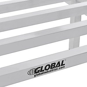 Global Industrial Aluminum Dunnage Rack 24"W x 18"D x 8"H