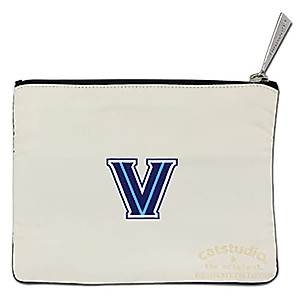 catstudio Villanova University Collegiate Zipper Pouch Purse | Holds Your Phone, Coins, Pencils, Makeup, Dog Treats, & Tech Tools