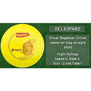 Innova Disc Golf Starter Set –Colors May Vary 160-180g – Disc Golf Putter, Disc Golf Driver, Mid-Range, Frisbee Golf Disc Set, Beginner Disc Golf Set