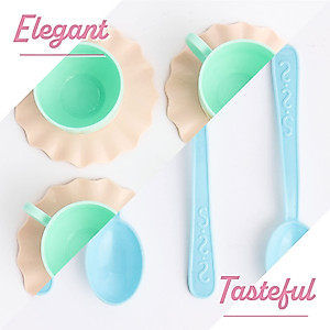 Tea Set Toys- Pretend Play Tea Party Set- Tea Party Playset for Little Girls by Altoi