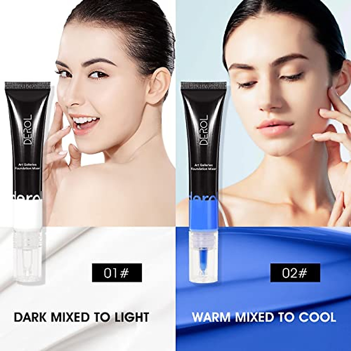 LOKFAR White Foundation Pigment - Easy Shade Adjustment & Color Correction