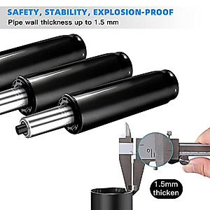 Omyoffice Adjustable Gas Lift Cylinder for Office Chairs, Black, 1000LBS Capacity