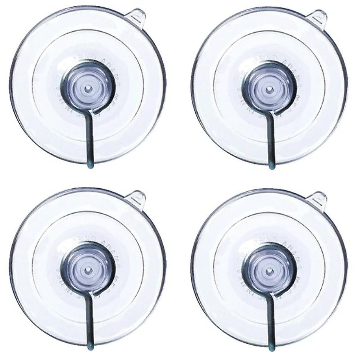 Adams Manufacturing 7500-77-3040 1 1/8" Suction Cups, Small, 4 Pack