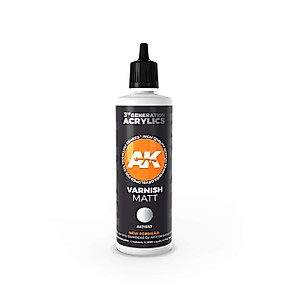 AK-Interactive 3rd Gen Matt Varnish 100ml - Model Building Paints and Tools # 11237