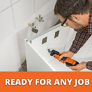 Fein StarLock E-Cut Standard Oscillating Saw Blade - Medium Waisted Shape 1-3/8" Width for All Wood, Drywall and Soft Plastics - Fits Most Multitools - 10-Pack - 63502133290