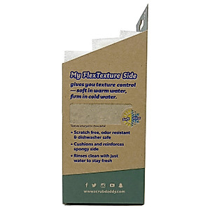 Sponge Daddy Dye Free Sponges 3 Pack (Pack of 2-6 Sponges Total)