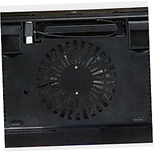 Abaodam 14 Laptop Cooling Mat Radiator Silent Fan Laptop Cooling Fan Coolers Gaming Laptop Cooler Desk Notebook Cooler Cross- Cooling Fan Computer Desktop Cooling Portable Cooling pad n19