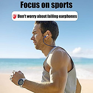 Airpod Strap,Magnetic Anti-Lost Airpod Neck Strap Lanyard for Airpods pro/2/3 Soft Silicone Airpod Accessories Holder Strap for Running,Fitness,Dancing 3 Pcs(White/Blue/Black)