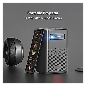 Tiny Portable Smart 1080P WiFi Mini LED Projector 4K Smartphone Outdoor Yard Party Projector