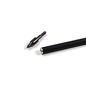 TOPARCHERY 12pcs 22 inch Crossbow Arrows, Hunting Arrows with Replacement Screw-in Point, Crossbow Bolts for Crossbow, Carbon Arrows for Archery ø 8.8 mm