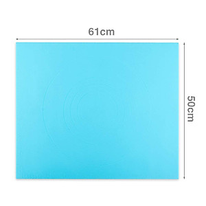 Extra Large Silicone Mats,Extra Thick Silicone Mats,Silicone Mats,Countertop Protector,Kitchen Counter Mat, Heat Resistant, Washable, Non Slip, 24 x 20 Inches,1 Pack