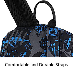 FLYMEI Cool Backpack with USB Charging Port, Anime Backpack for Teens 15.6 inch Laptop Backpack, Luminous Bookbags for Boys Durable Backpack for Elementary