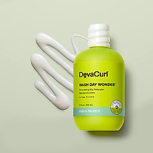 DevaCurl Wash Day Wonder Time-Saving Slip Detangler, Green Oasis, 12 fl. oz.