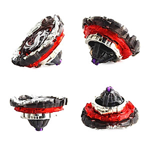 Bey Battle Burst Blade Evolution Turbo B-131 Booster Dead Phoenix.0.at Red Sparking Left & Right Launcher Handle Grip Starter Set Gaming Battling Top God Bay Lr Bey launcher Spinning Toy Gift for Boys