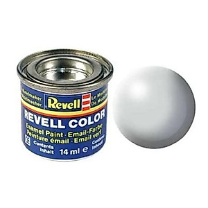 Revell Enamels 14ml Light Grey Silk Paint