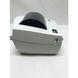 #S6B Zebra LP2844 Printer 2844-20301-0031 W/New Adapter USB Power Cables & Print