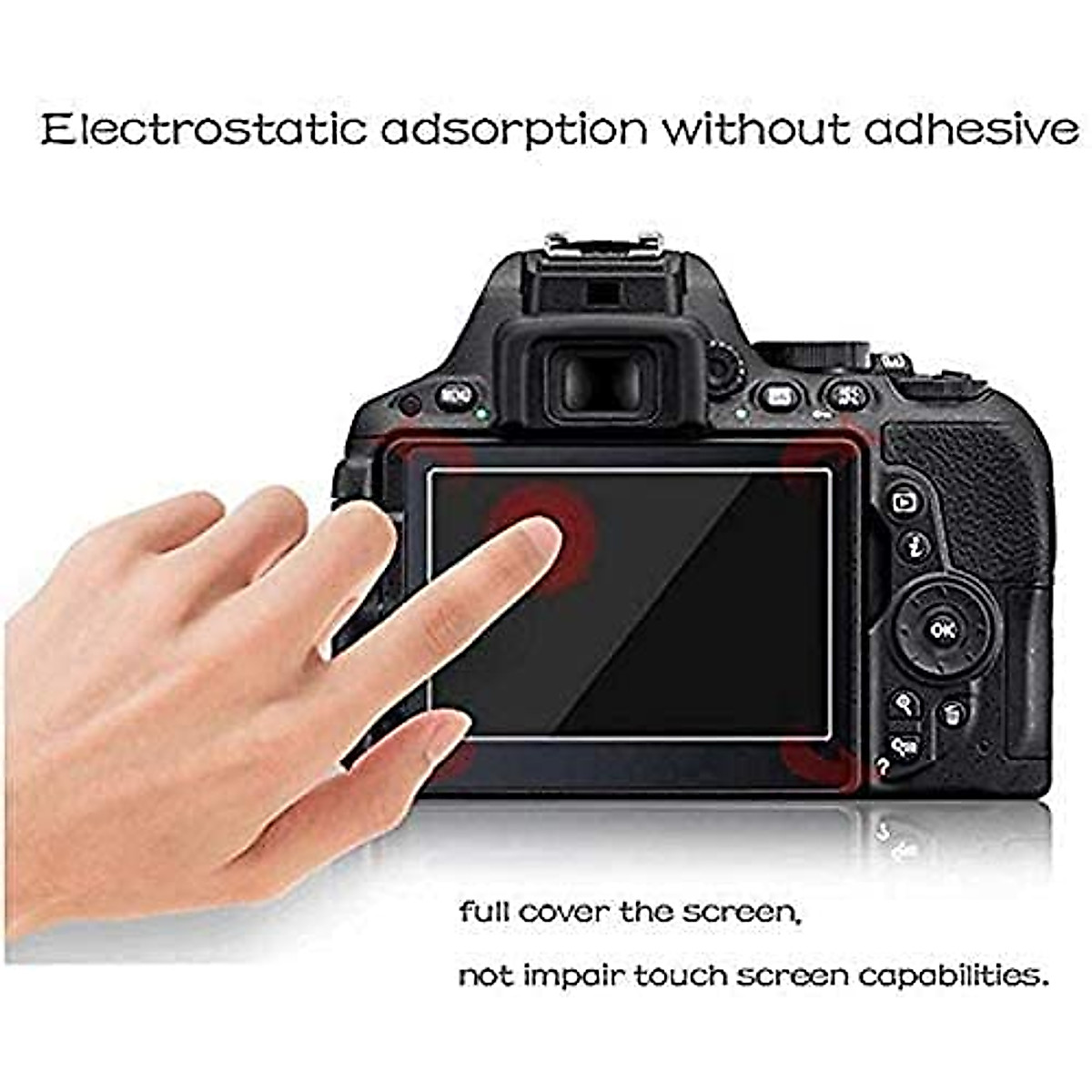 PCTC For Sony a7iv screen protector 3 Packs Tempered Glass screen protector fit for Sony Alpha 7 IV A7 IV A7IV A7M4 α7IV