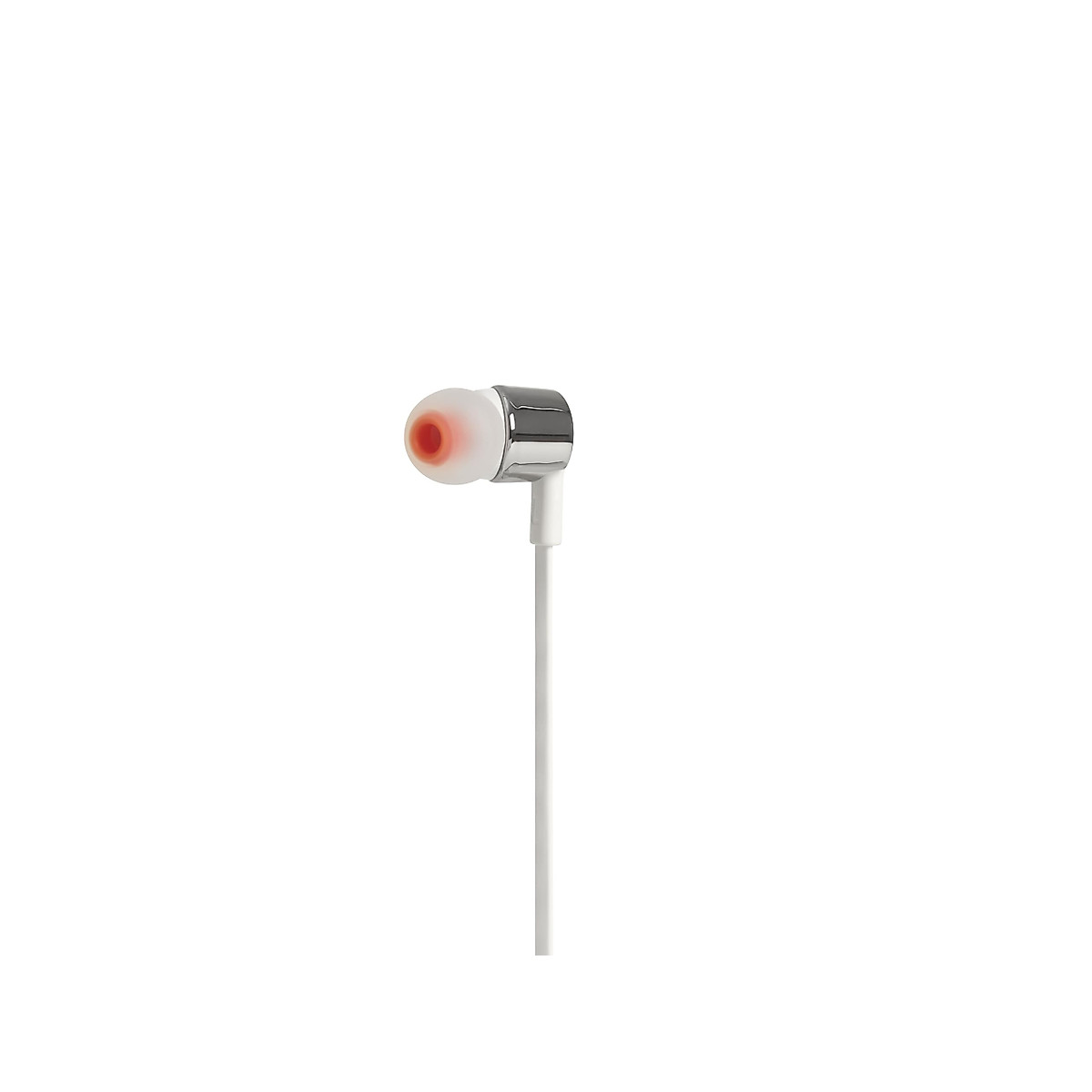 JBL T210 Pure Bass in-Ear Headphones with Microphone - White