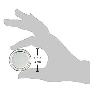 BCandle Set 100% Beeswax Tea Light in Flat Tin Container with Screwtop Cover, for Camp, Outdoor, Sports Events, Fishing (12)