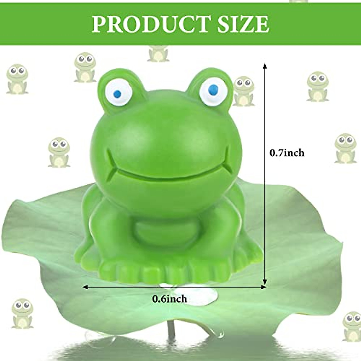 40 Pcs Cute Frog Miniature Figurines Resin Mini Frogs Moss Micro Landscape Blue-Eyed Frogs Animals Model DIY Craft Accessories for Home Garden Party Frog Cake Topper Decorations