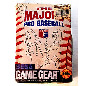 Majors Pro Baseball Sega Game Gear